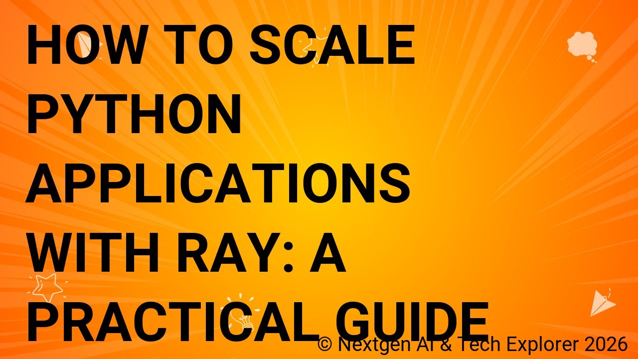 How to Scale Python Applications with Ray A Practical Guide - YouTube