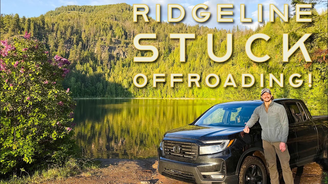 Going Off-Road With My HONDA RIDGELINE | I Got STUCK - YouTube
