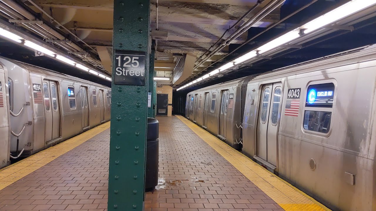 NYC Subway: NTT Meetup at 125 St on CPW (R179, R211A, R211T) - YouTube