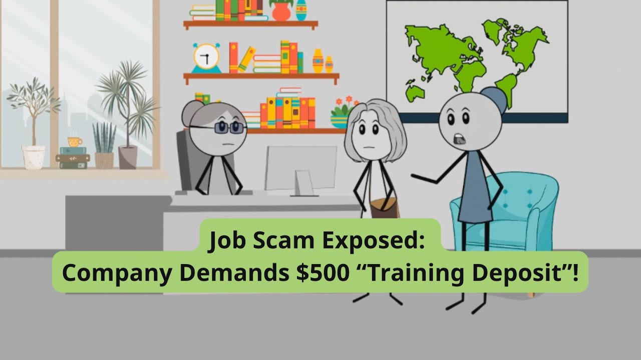 Job Scam Exposed: Company Demands $500 “Training Deposit”! - YouTube