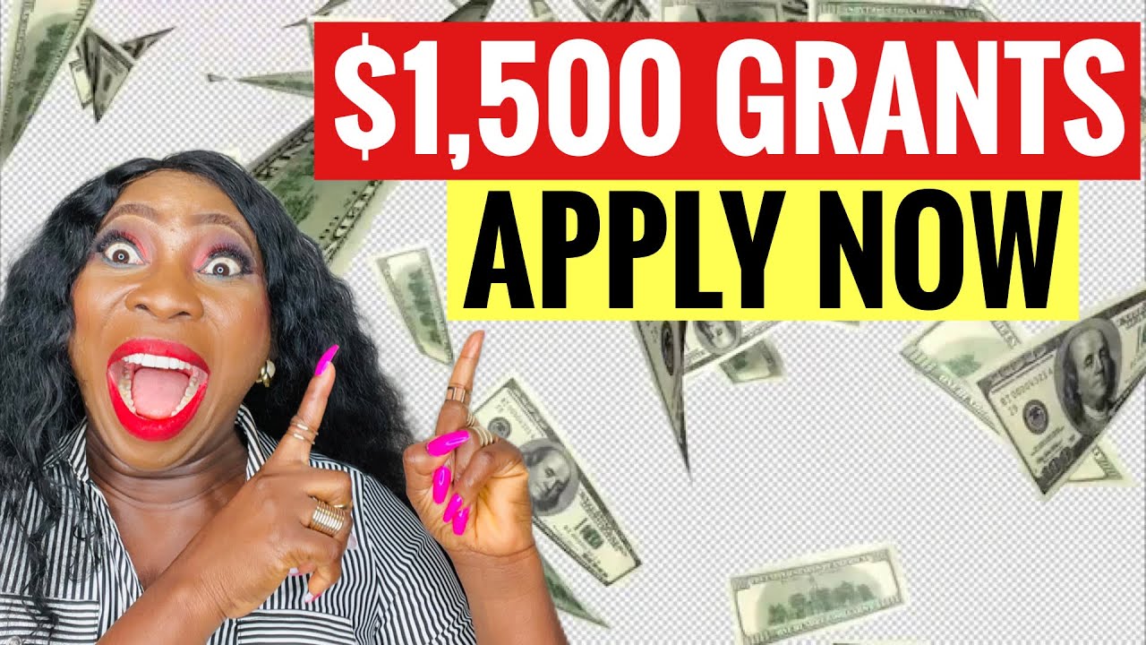 GRANT money EASY $1,500! 3 Minutes to apply! Free money not loan - YouTube