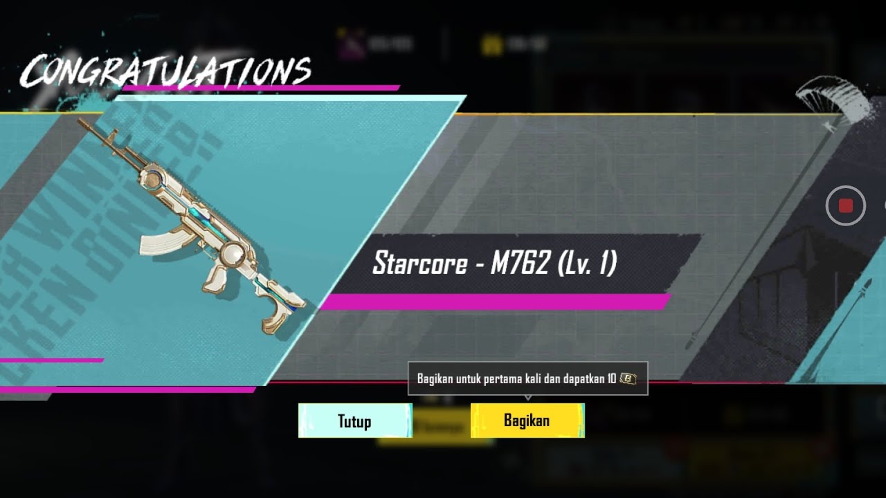 Open Premium Crate Beryl M762 - Starcore PUBG Mobile - YouTube