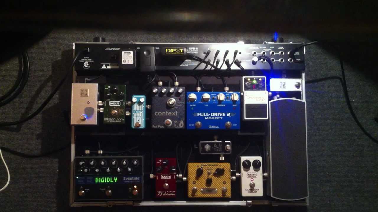 Pedalboard Rig Gear Demo - YouTube