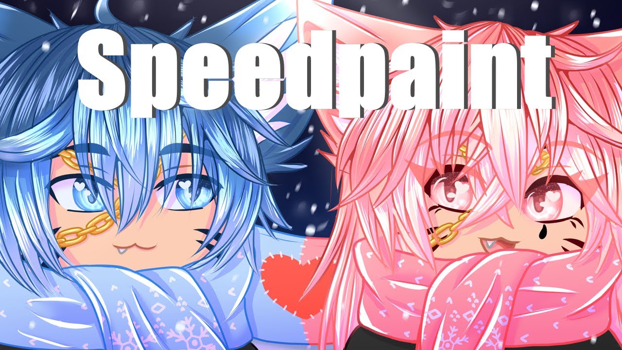 Chibi Winter (VRChat Avatar Art) - Speedpaint - YouTube