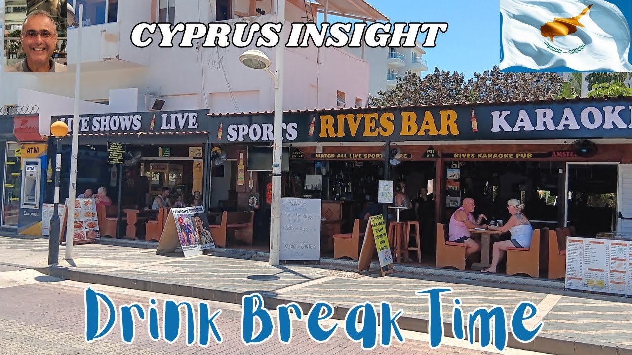 Rives Bar Protaras Cyprus - Time for a Cooldown. - YouTube