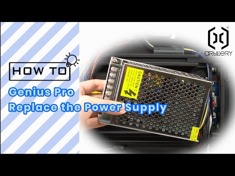 Replace the Power Supply on Genius pro - YouTube