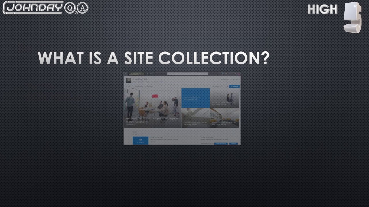 Understand Site Collections - YouTube