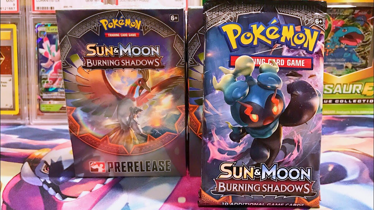Opening a Burning Shadows Prerelease Kit - Pokemon Cards - YouTube