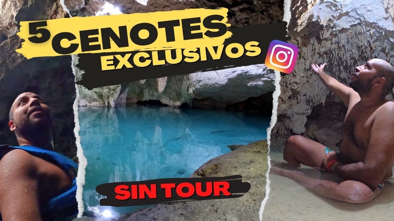 Los 5 Cenotes MAS EXCLUSIVOS de TULUM [ YAX´MUUL] - Rey Trips - YouTube