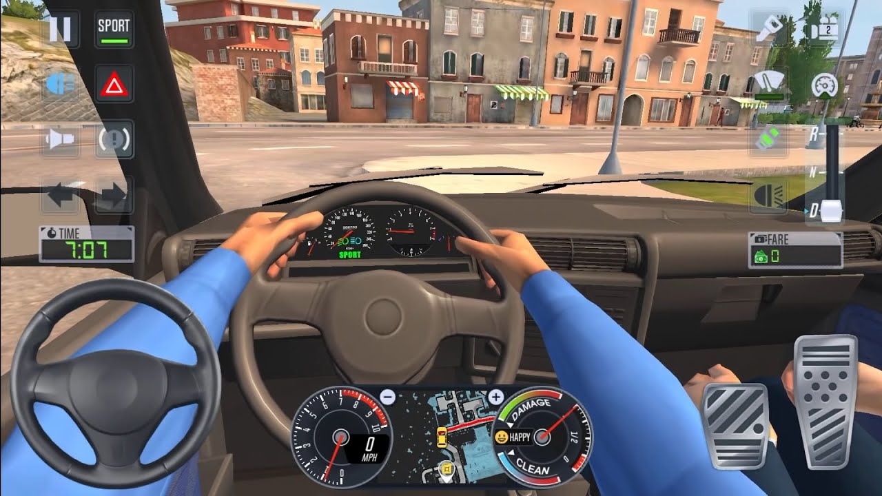 Sim Taxi 2020 Gameplay Video Taxi Driver Gameplay Video Car Taxi ...