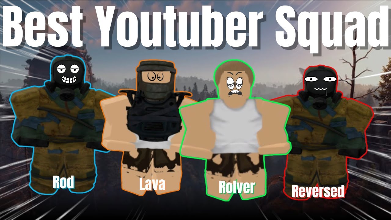 4 "Special" YouTubers Play Roblox Rust | Fallen V5 - YouTube