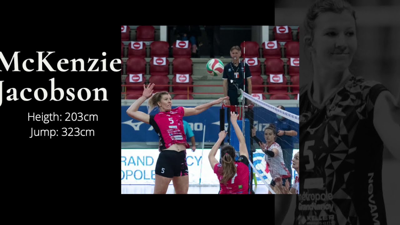 McKenzie Jacobson Highlights 1 League France - YouTube