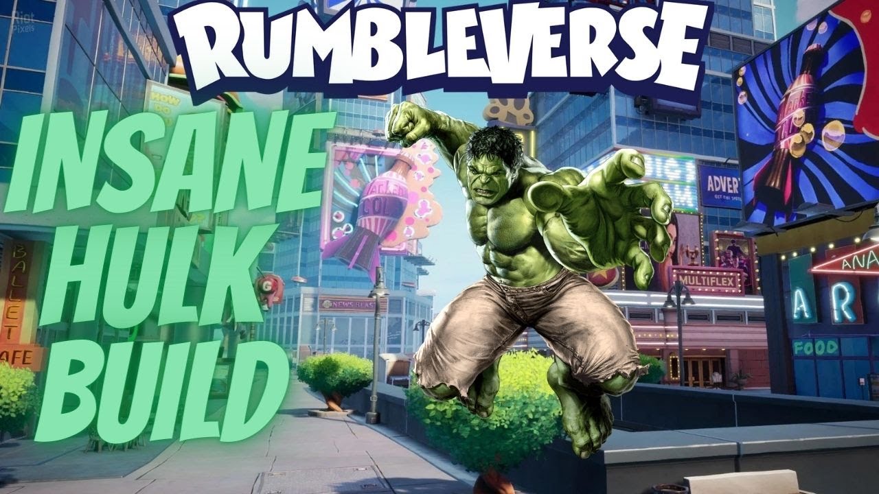 INSANE HULK BUILD (5 RED 3 GREEN 2 YELLOW) (Rumbleverse) - YouTube