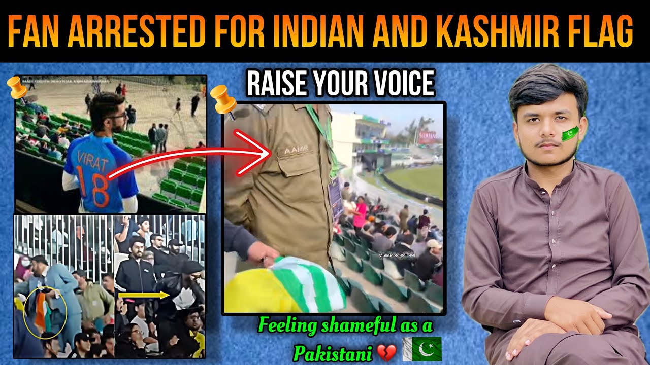 Indian Flag Banned In Pakistan Champions Trophy || Shameful Act - YouTube