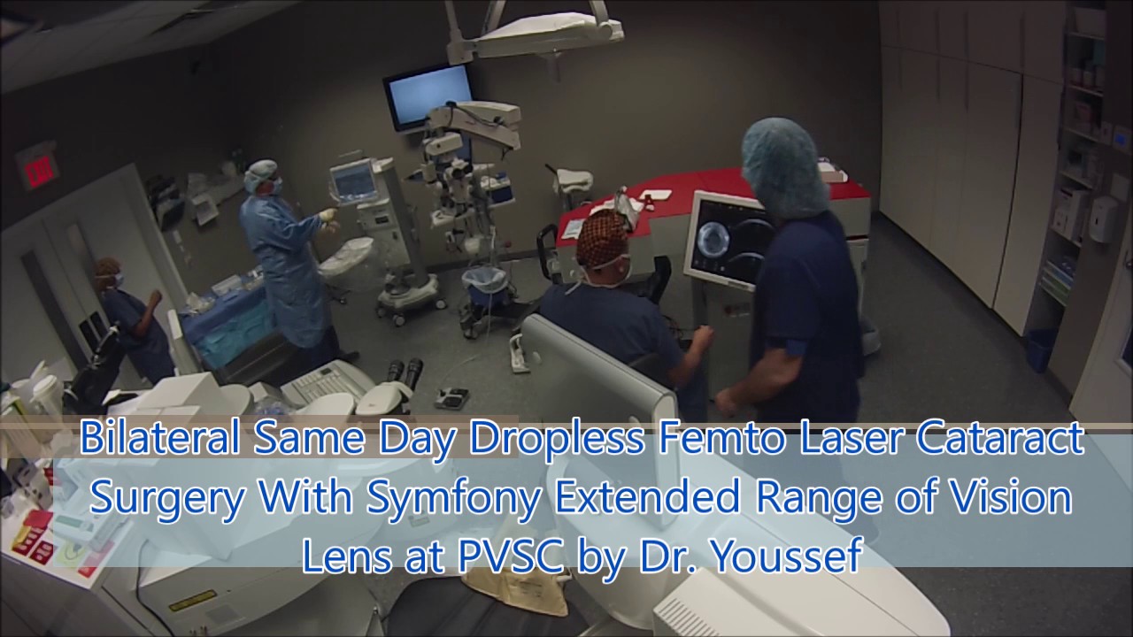 Bilateral Dropless Femto Laser Cataract Surgery With Symfony IOL at ...