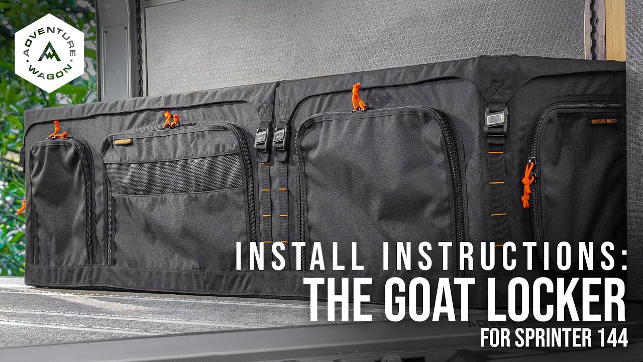 Install Instructions: The GOAT Locker for Sprinter 144 - YouTube
