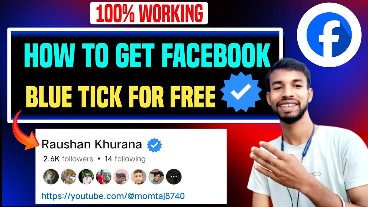 How to Get Facebook Blue Tick for Free | 100% Working Method 2025 ...