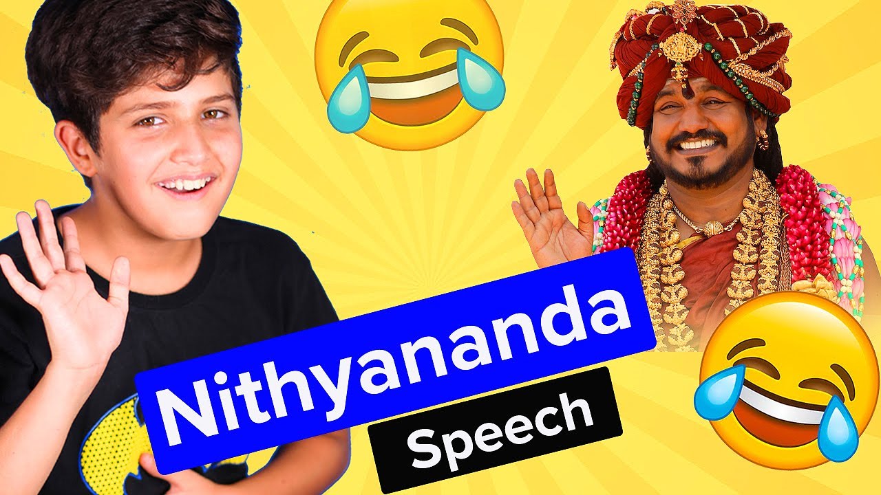Nithyananda Comedy Speech 🤣 Me in Me, EMC2 🤣 Latest Physics Chemistry ...