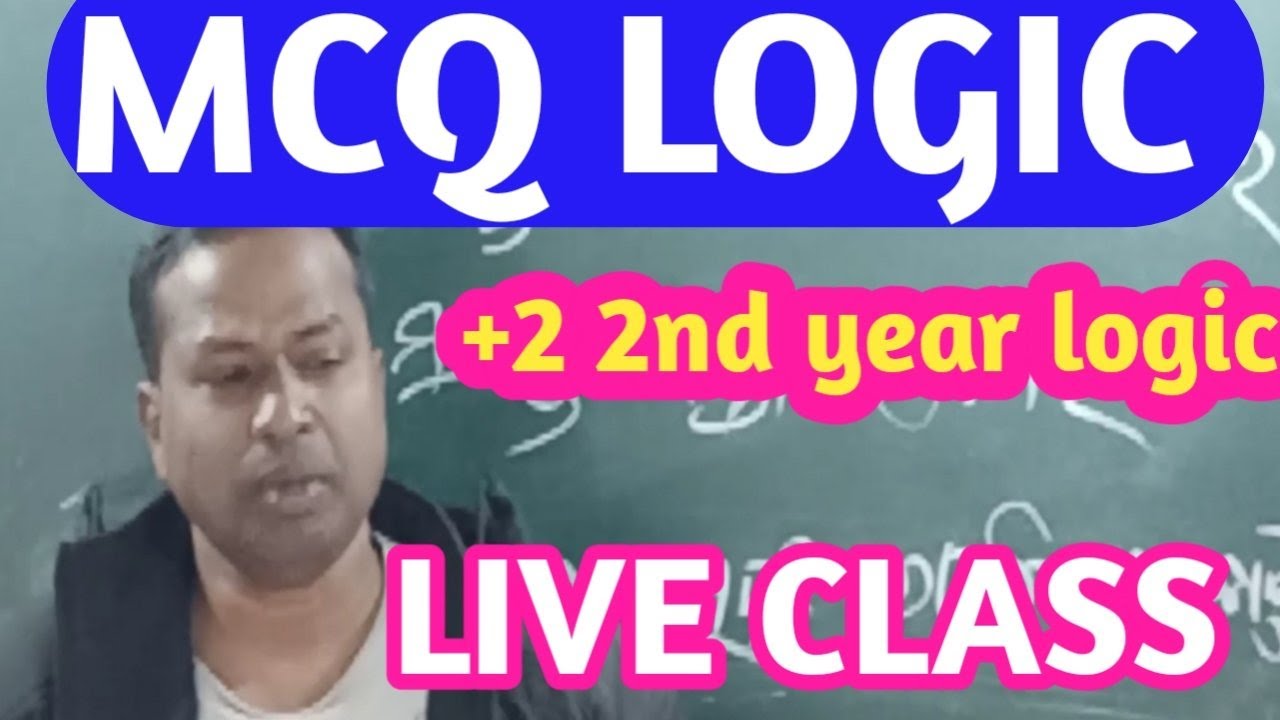 MCQ LOGIC // CLASS 12TH LOGIC // odia medium logic class 12th - YouTube