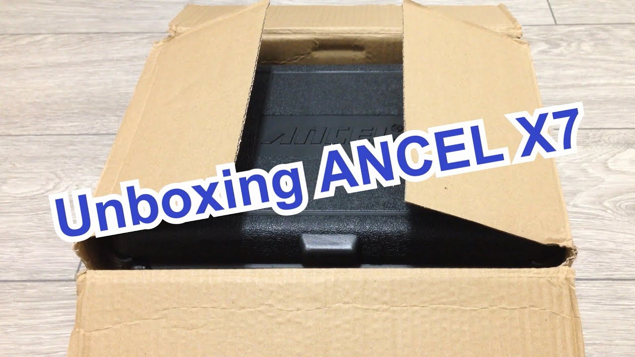 Unboxing Ancel X7 - YouTube