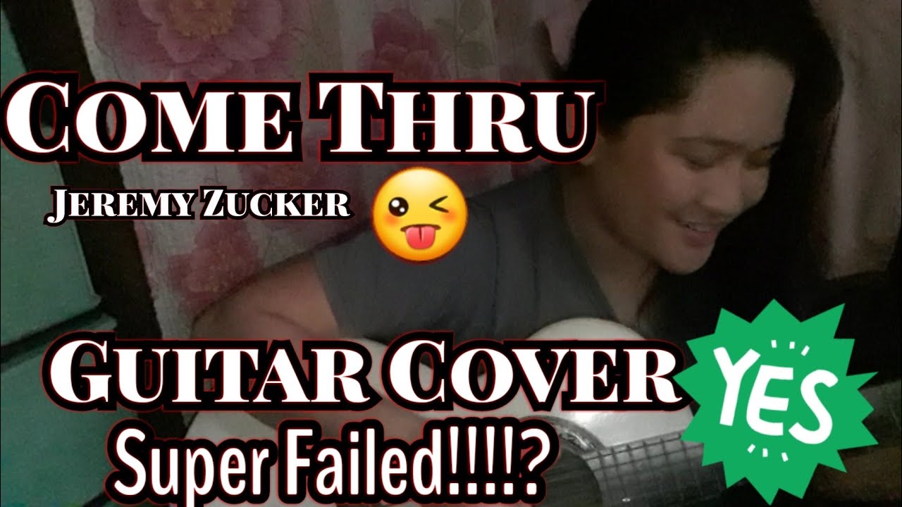 Come Thru (cover) by Jeremy Zucker #AcousticCover #ComeThru - YouTube