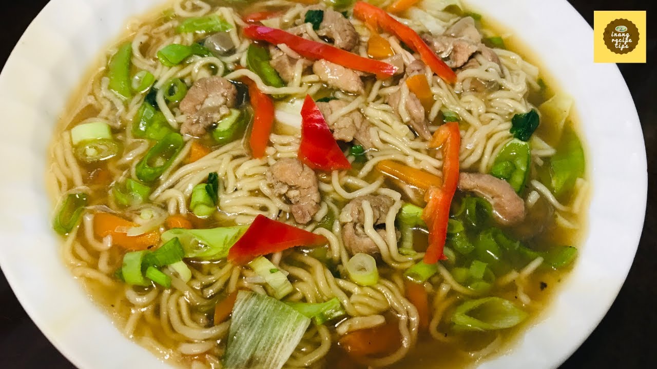HOW TO COOK FRESH MIKI GUISADO WITH PORK EASY AND SIMPLE | -MY OWN ...