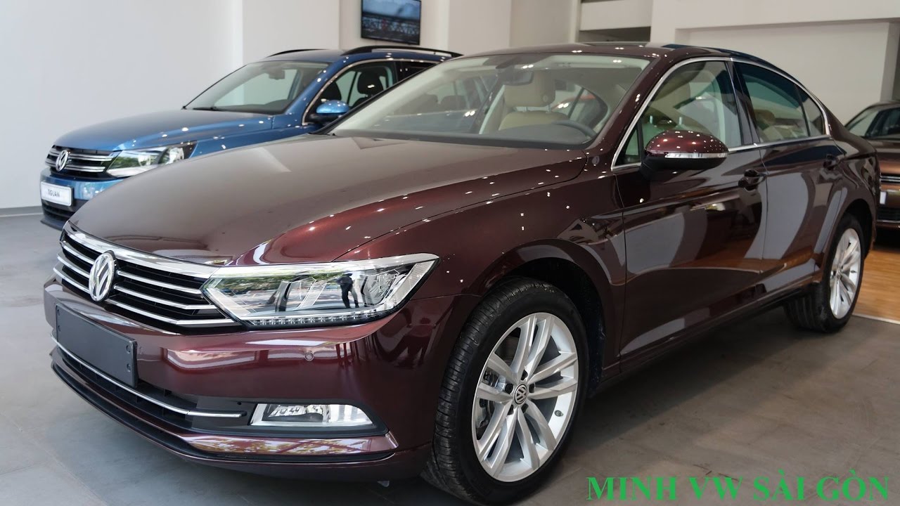 ĐÁNH GIÁ XE VW PASSAT 2017 - XE PASSAT ĐỎ MẬN - VW PASSAT CRIMSON RED ...