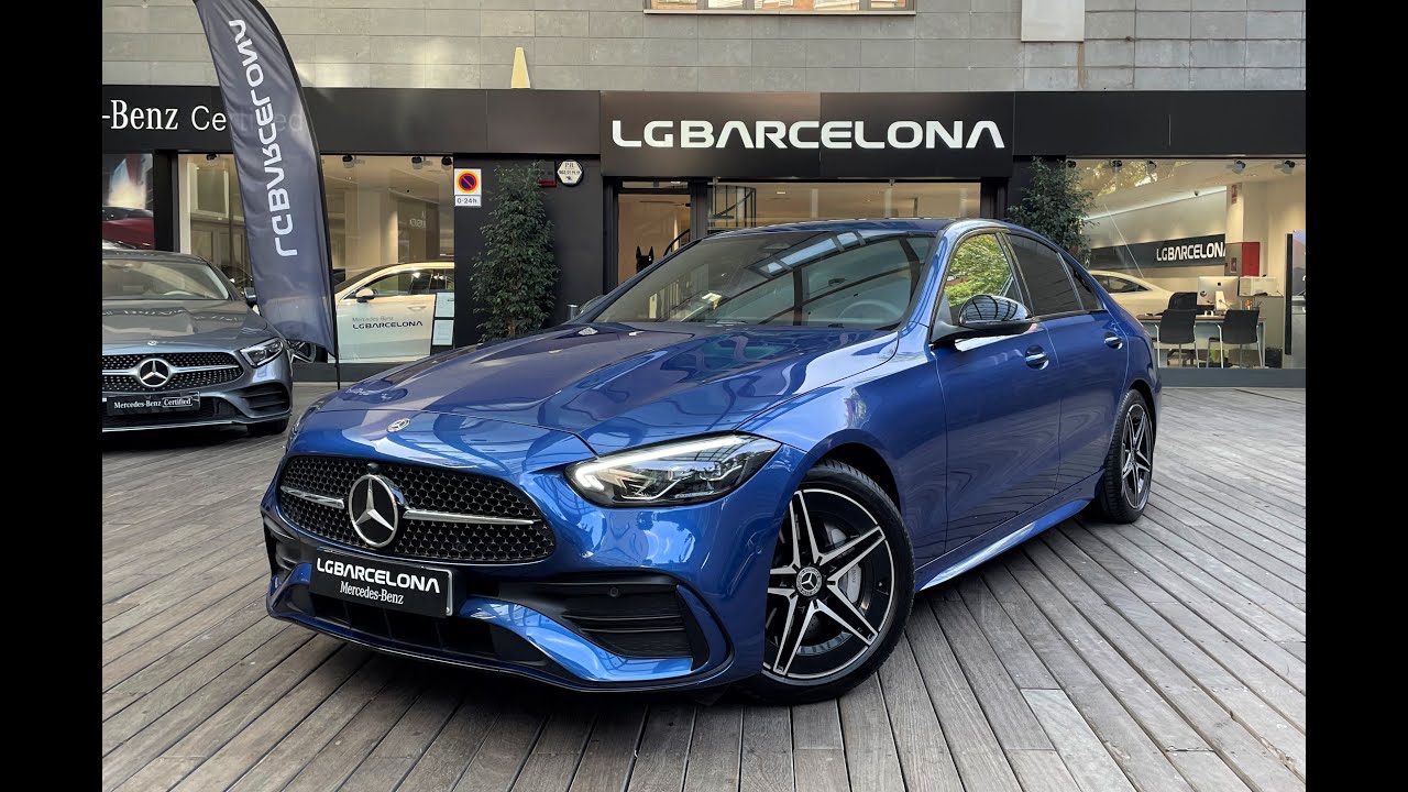 Mercedes-Benz C 220d AMG Line - YouTube