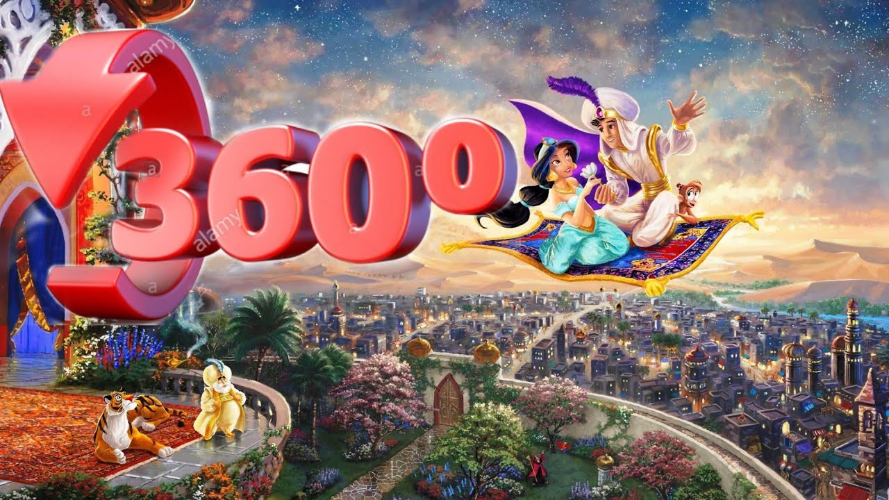 Aladdin 360 degree vr view . part 1 V360. - YouTube