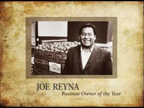 Utah Hispanic Chamber of Commerce. Joe Reyna Business Owner of the Year ...