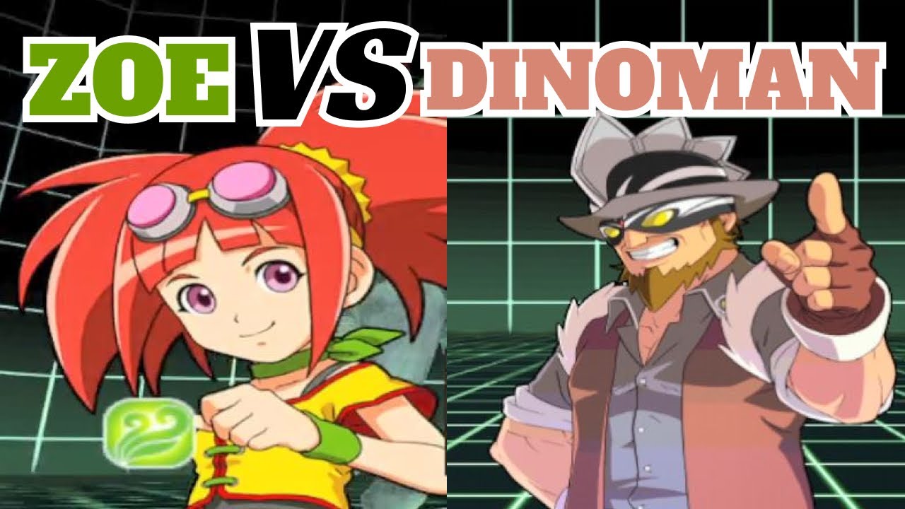 Zoe vs Dinoman en el Juego Arcade de Dino Rey - YouTube
