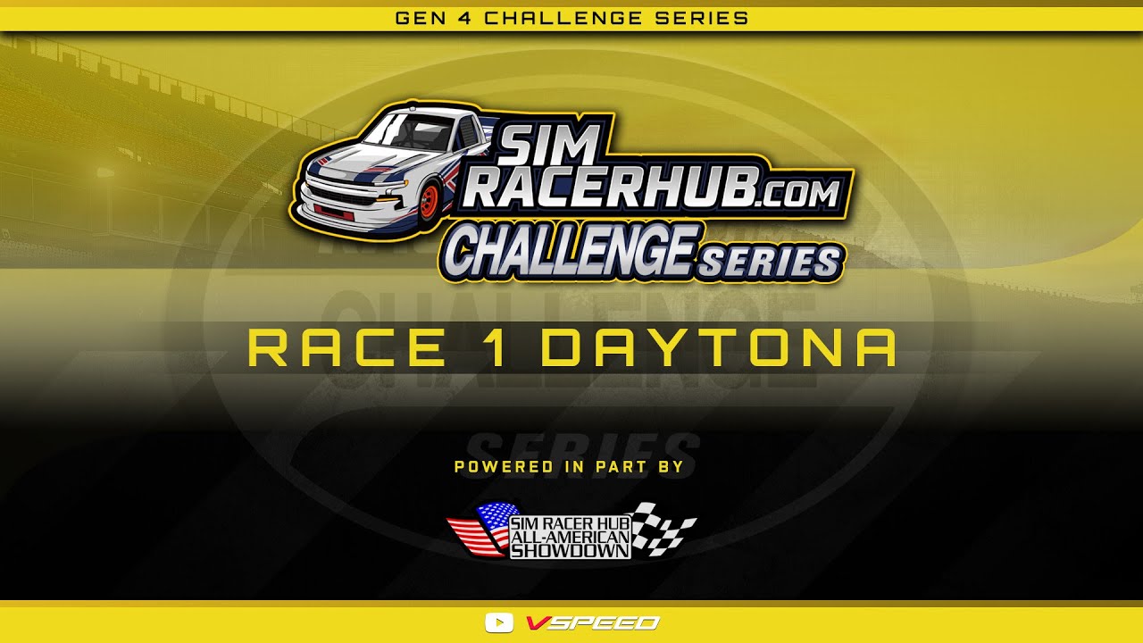 Sim Racer Hub Challenge Series - Race 1 - Daytona - YouTube