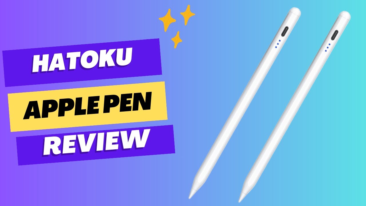 HATOKU Quick Charging Apple Pen Review - YouTube