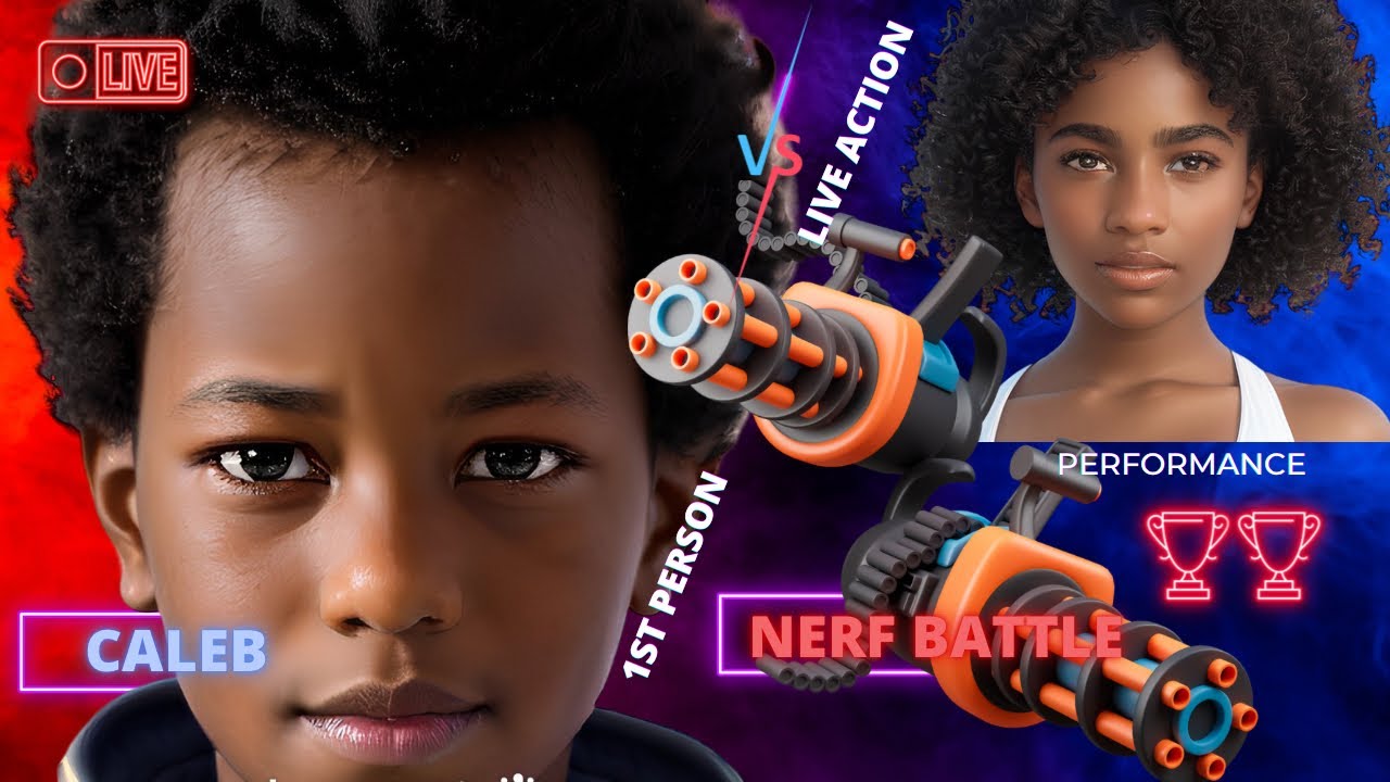 Nerf Guns Kids: Witness the Ultimate Live Action Nerf Gun Battle! - YouTube