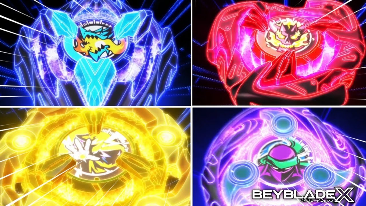 ALL AVATARS! | Season 1 All 4X Avatars!! | Beyblade X - YouTube