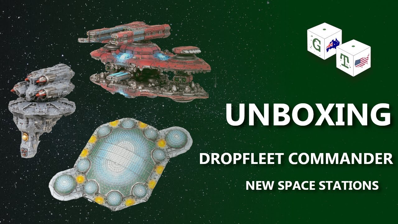 Dropfleet Commander's New Space Stations | UNBOXING - YouTube