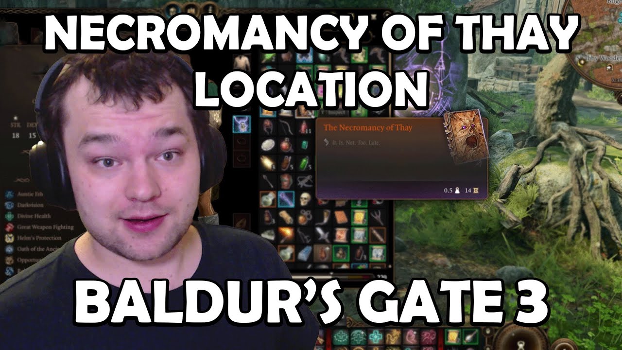 The Necromancy of Thay Location in Baldur's Gate 3 Act 1 - YouTube