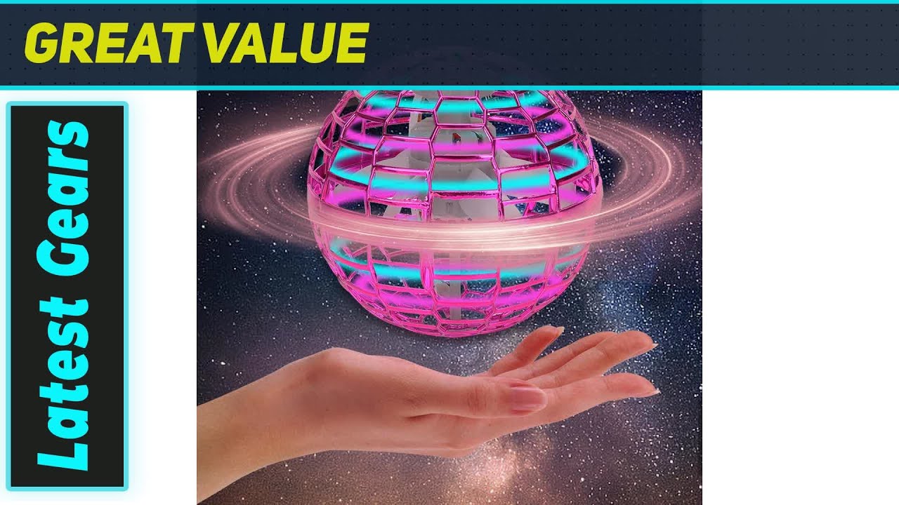 Floating Orb Ball Toy: The Coolest LED Flying Fun! - YouTube