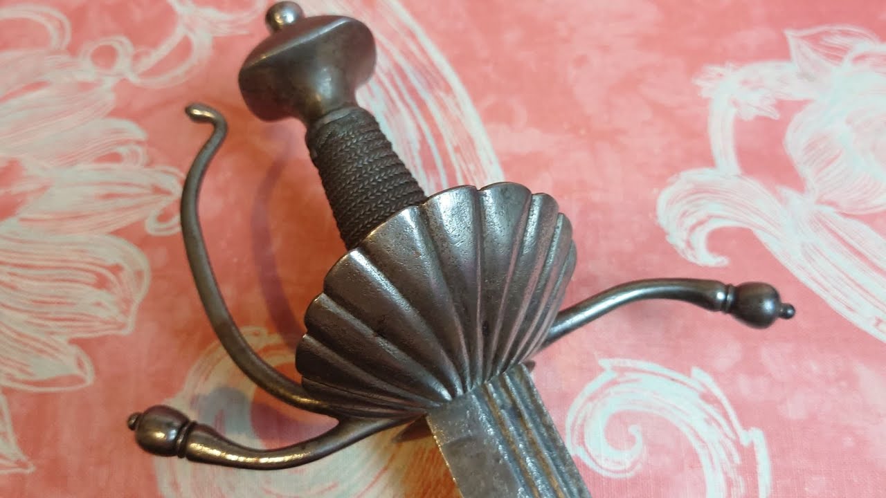 A 17th Century Sinclair Hilt Sword, The Basket Hilted Sabre! - YouTube