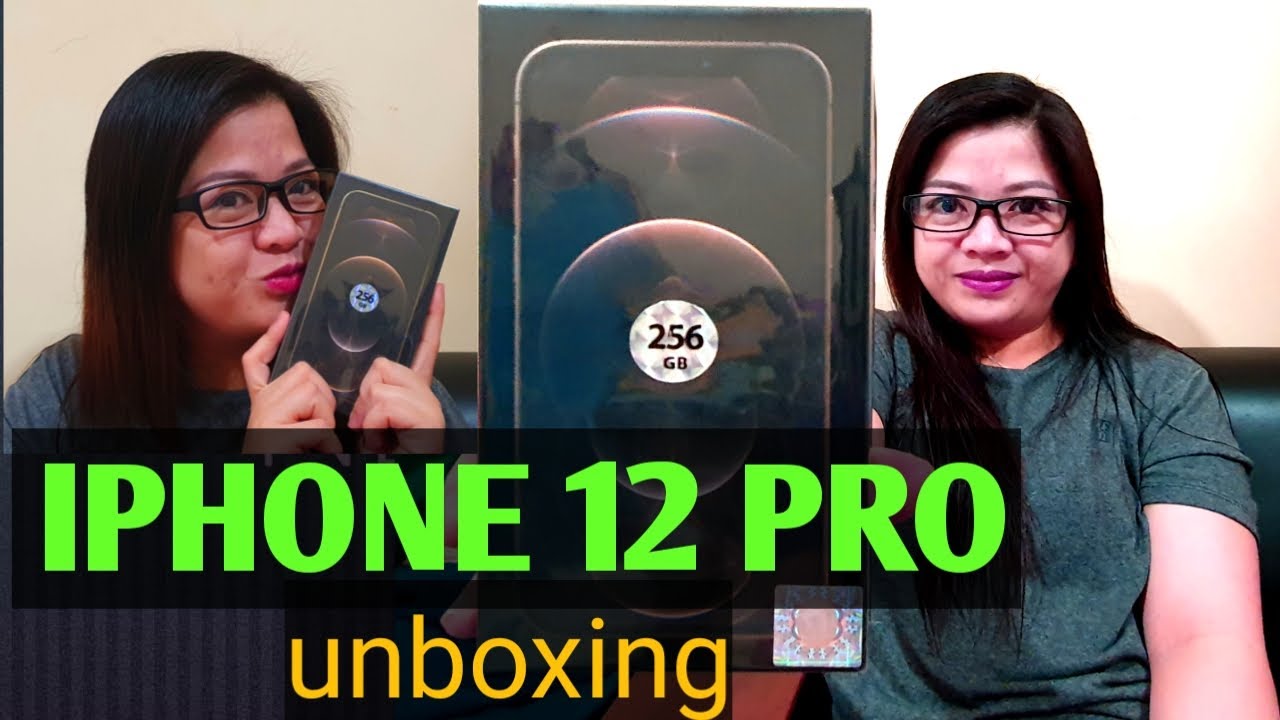 IPHONE 12 PRO UNBOXING - YouTube