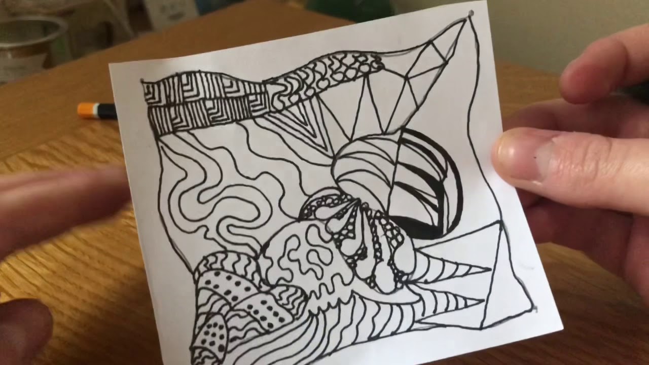 Make a Zentangle - YouTube