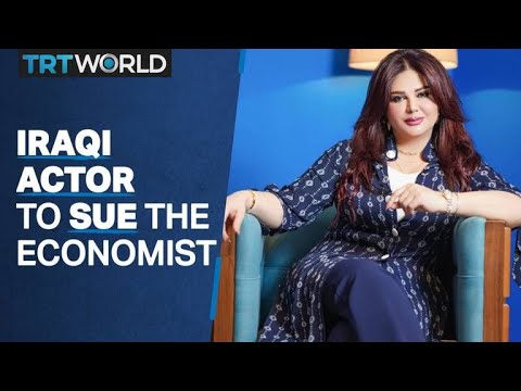 Why is Iraqi actor Enas Taleb suing The Economist? - YouTube