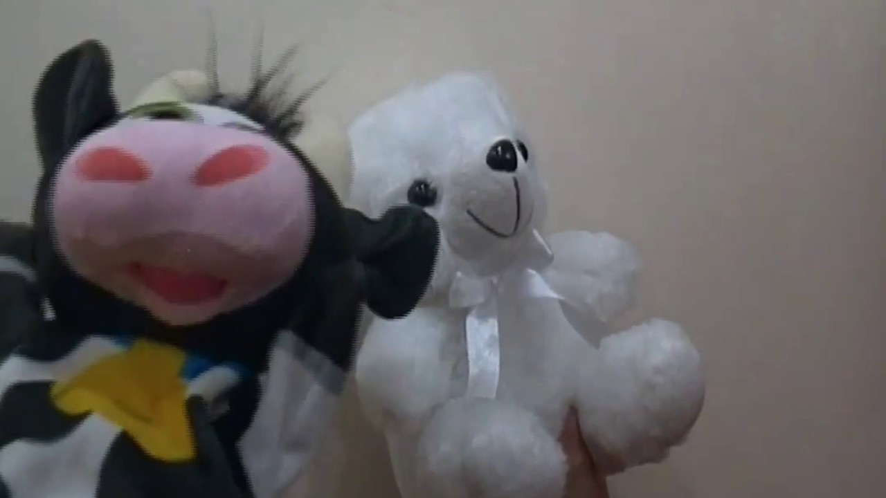 Cow and Baby Bear learn to share - YouTube