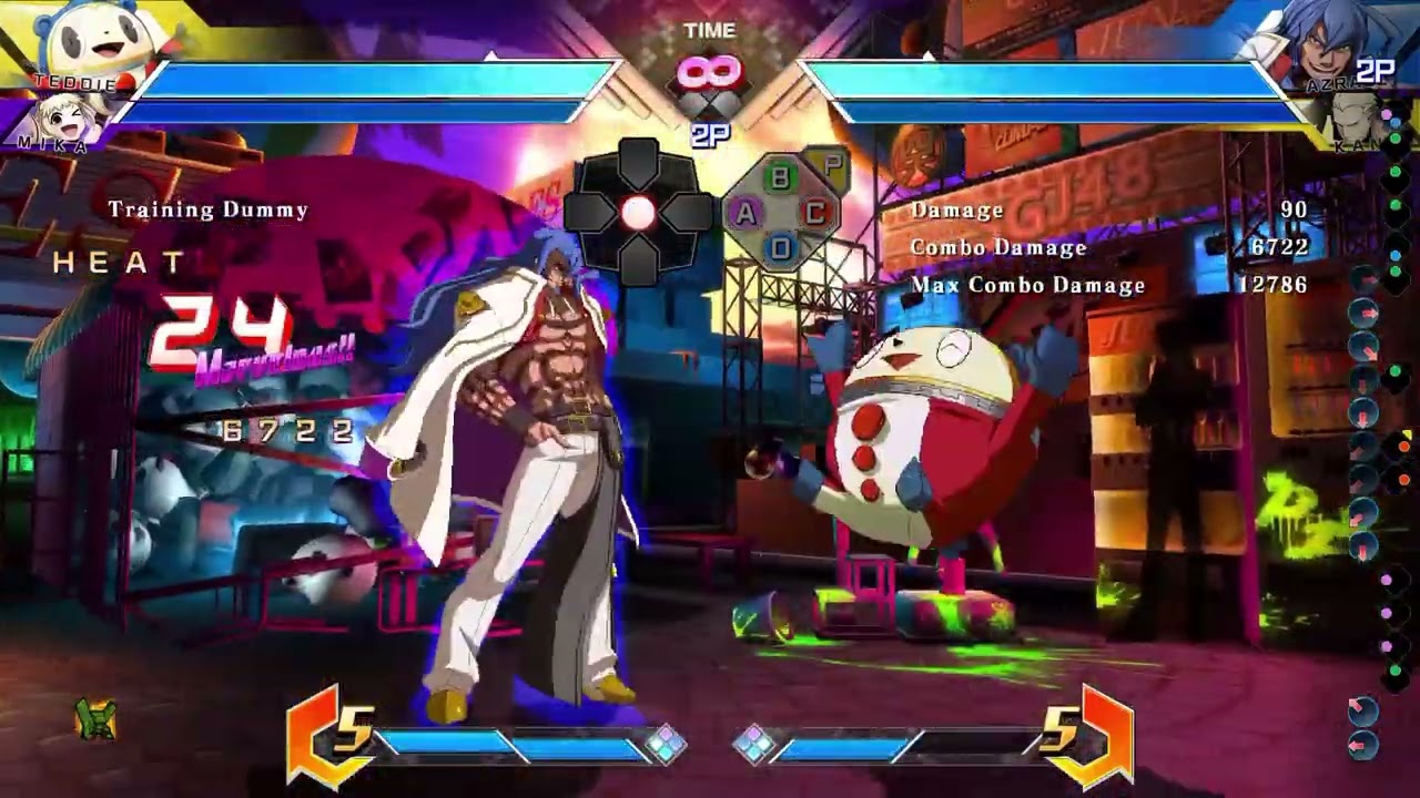 BBTAG - Azrael/Kanji Combos - YouTube