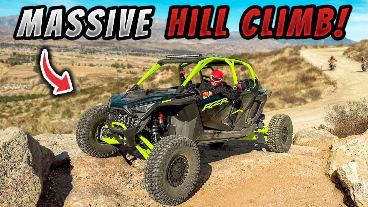Wild Offroad Adventure In My Polaris Rzr Pro R ( Almost Rolled! ) - YouTube