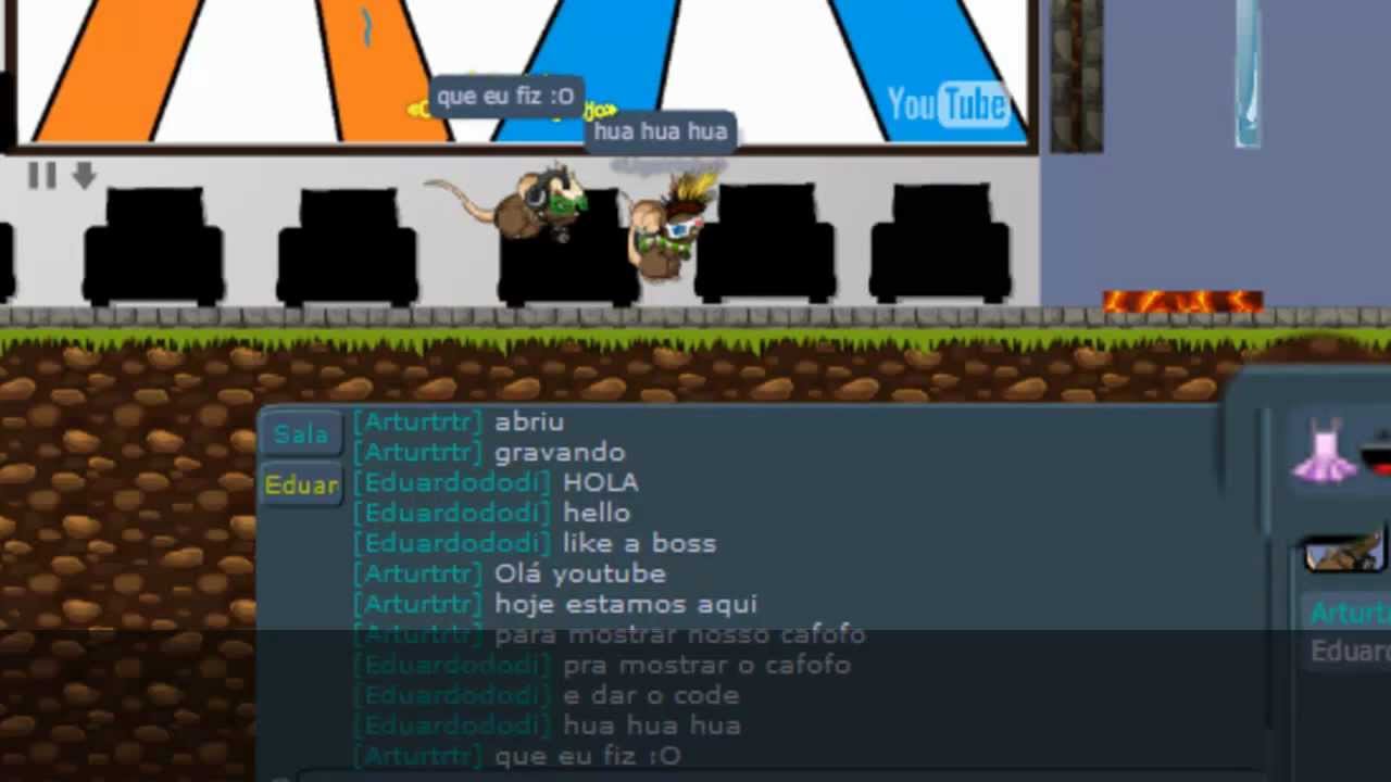 Transformice - Tutorial de mitar com SP - Code de cafofo - Arturtrtr - YouTube