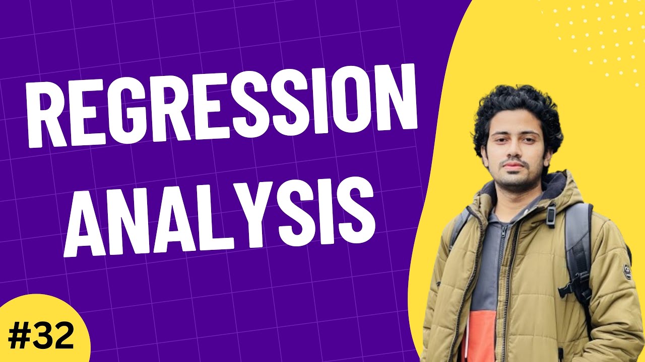 32. Regression Analysis | Linear Algebra for Machine Learning, AI & Data Science | Bangla - YouTube