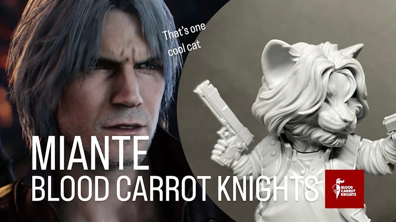 Unboxing The Coolest Mini Ever - Miante by Blood Carrot Knights - Devil ...