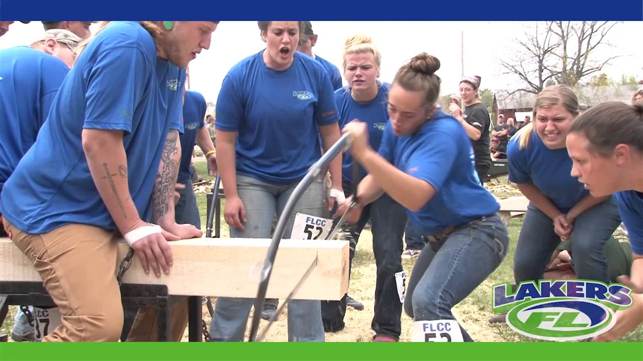 Finger Lakes Community College Woodsmen Team - YouTube