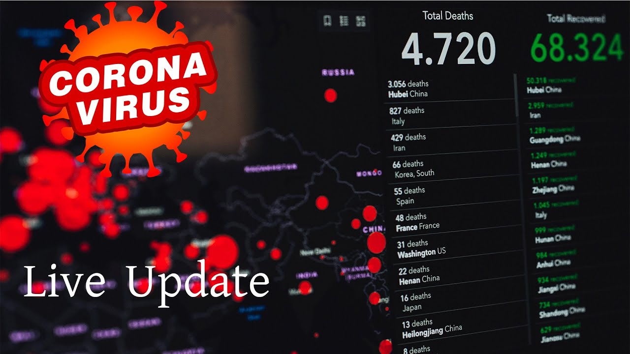 [LIVE ] [Coronavirus world Map and live counter] || update every minute ...